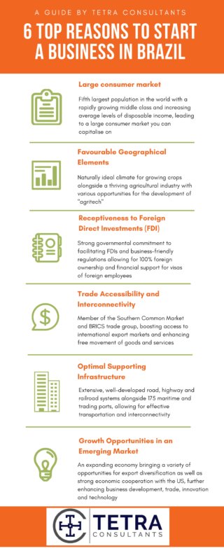 6 Top Reasons To Start a Business in Brazil